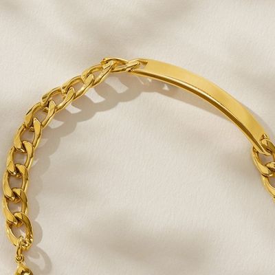 Sterns men's gold bracelet